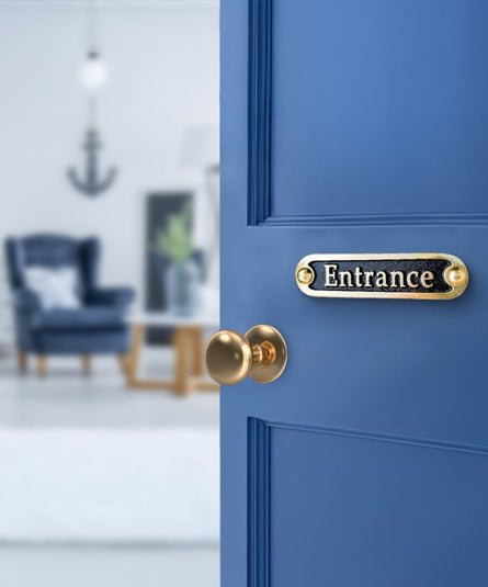 Custom Metal Door Signs | Door Furniture – The Metal Foundry