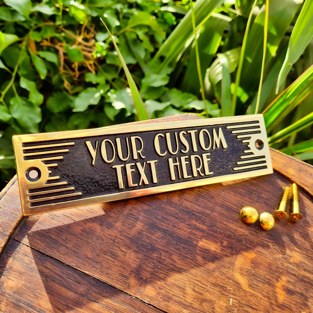 Customized sundials, personalised plaques signs & memorials – The Metal ...