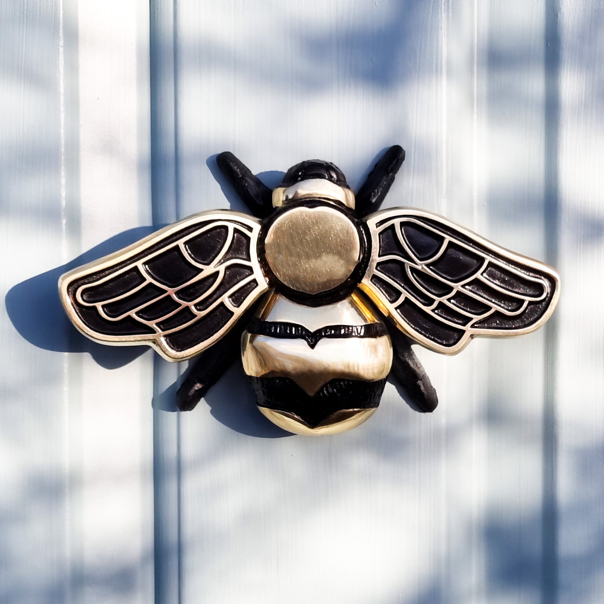 Brass Bumble Bee Door Knocker | The Metal Foundry