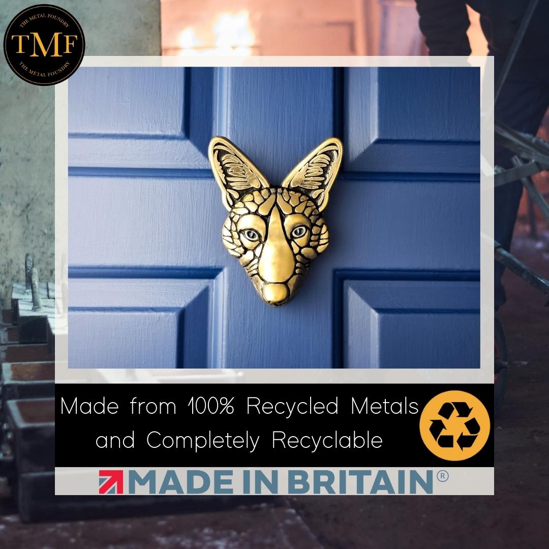 Fox Door Knocker – The Metal Foundry