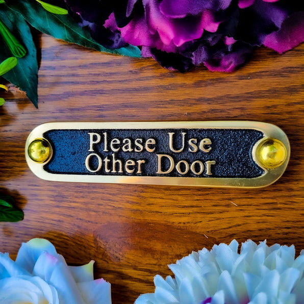 Custom Metal Door Signs | Door Furniture – The Metal Foundry