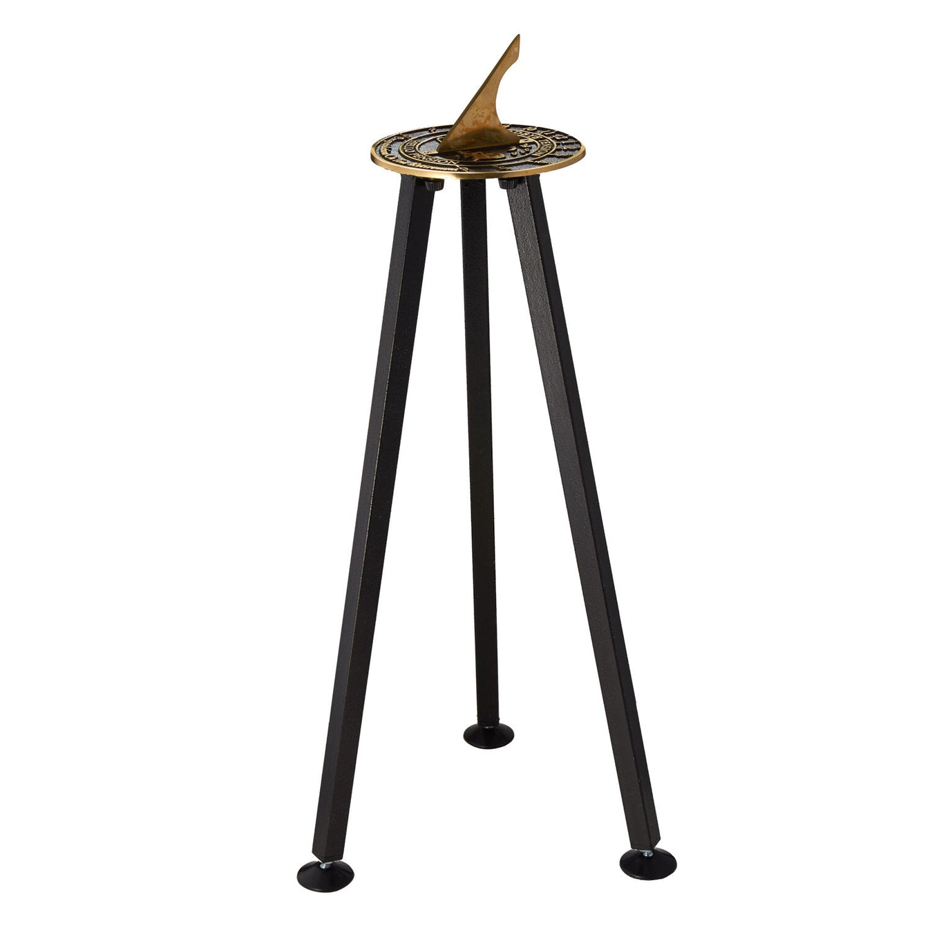 Sundial Pedestal- Steel Sundial Stand, Anniversary Gift – The Metal Foundry